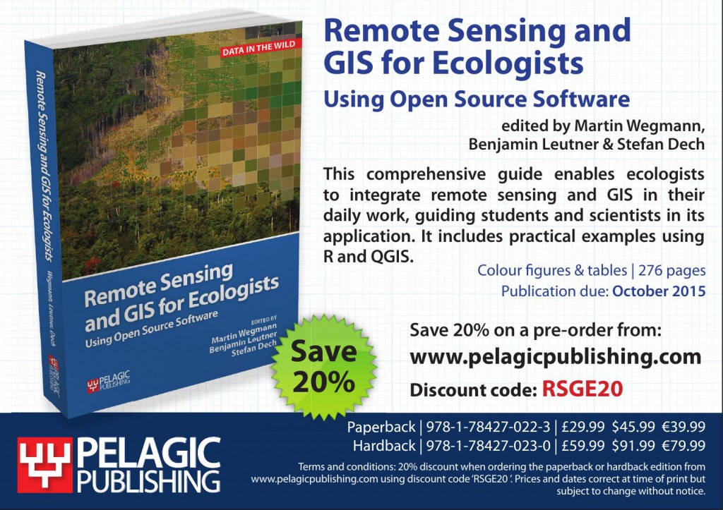 Remote Sensing and GIS for Ecologists - book submitted - Earth Observation News