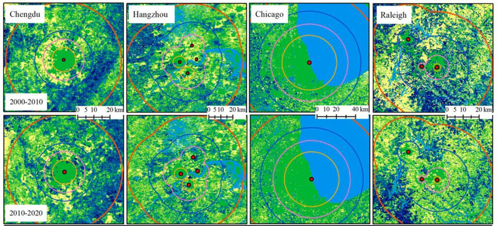 New publication on the impacts of different urban expansion patterns on ...