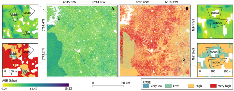 New publication on the estimation of above ground biomass on ...
