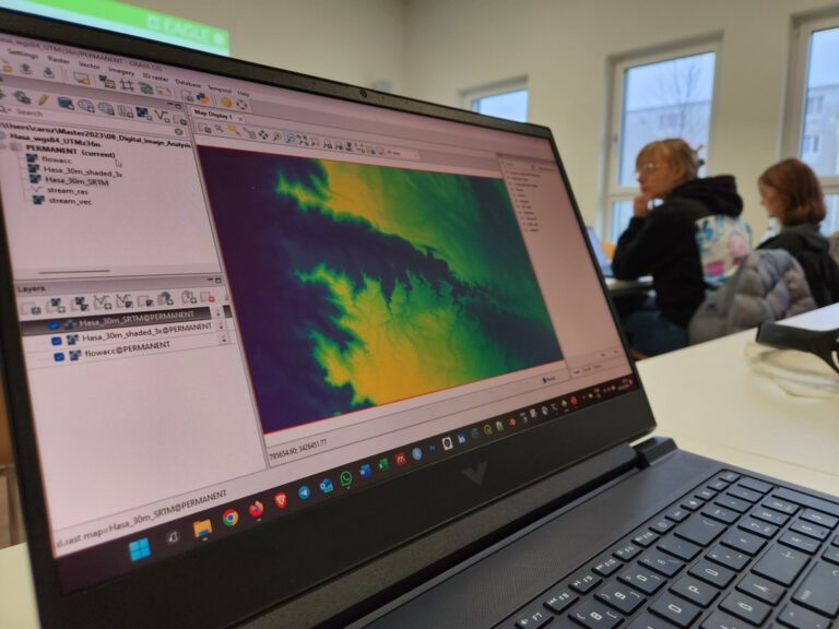 GRASS GIS introduced in our EAGLE MSc | Earth Observation News