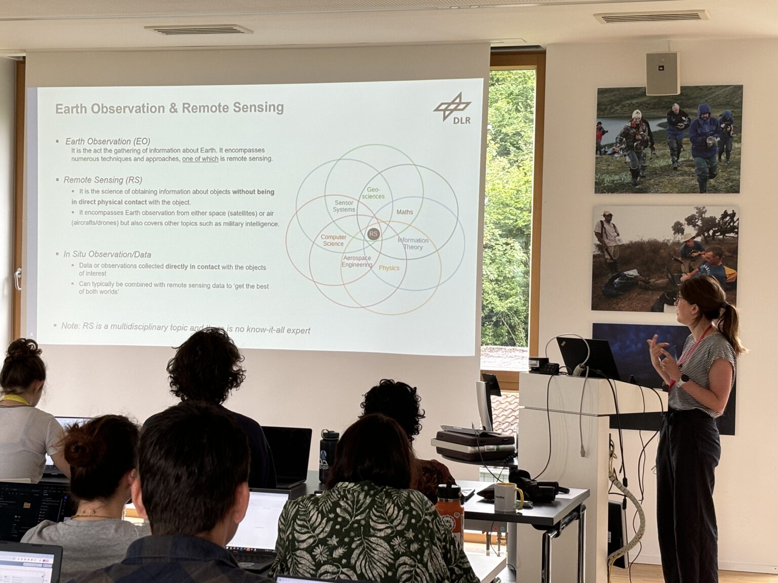 Our PhD candidate Ines Standfuss teaches at AniMove - Earth Observation ...